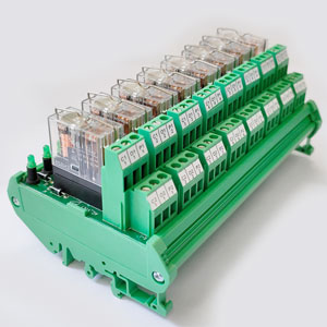 16 Channel 12V Relay Module: AE-16-012D-2-B-C (G2R)|Indmall