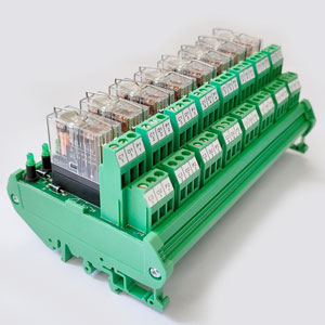 16 Channel Relay Board 24V: AE-16-024D-2-B-C (G2R) | Indmall