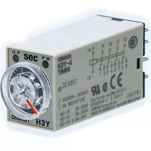 H3Y-4 DC48 60M | Omron 24V DC 60 Min Hour-Long Timer | IndMALL