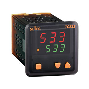 Selec TC533AX | 3 Digit Dual Display, 10A relay / SSR Output