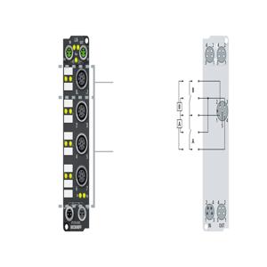EP1258-0002 - Beckhoff EtherCAT Box Digital Input